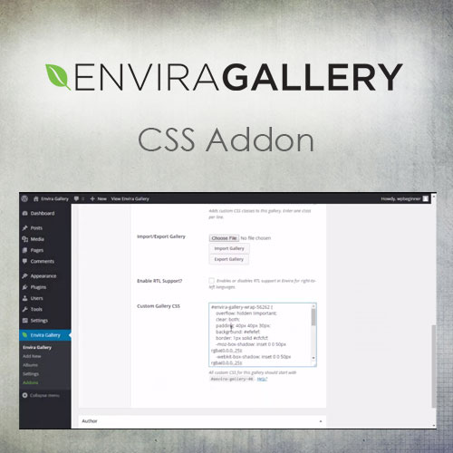 🥇[DOWNLOAD] Envira Gallery – CSS Addon 1.3.6 ThemePlugin.Org
