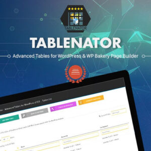 🥇[DOWNLOAD] Tablenator Advanced Tables for Visual Composer 2.1.92 ThemePlugin.Org